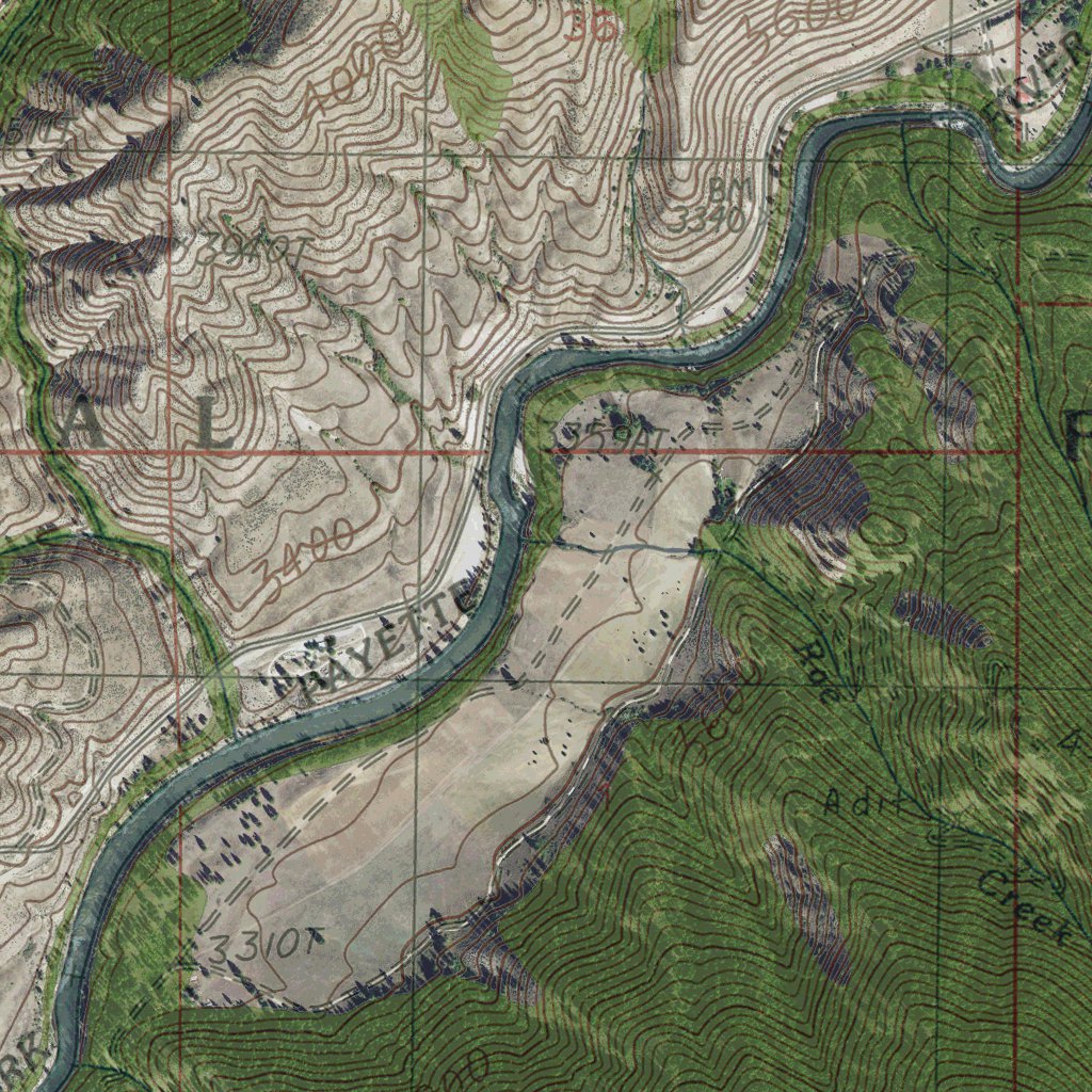 ID-GRIMES PASS: GeoChange 1983-2013 Map by Western Michigan University ...