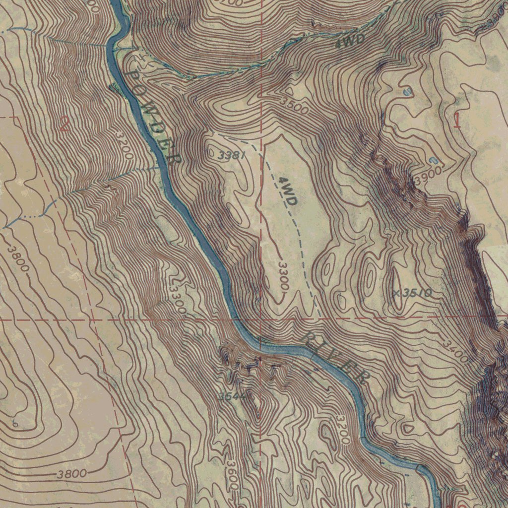 OR-MAGPIE PEAK: GeoChange 1966-2012 Map by Western Michigan University ...
