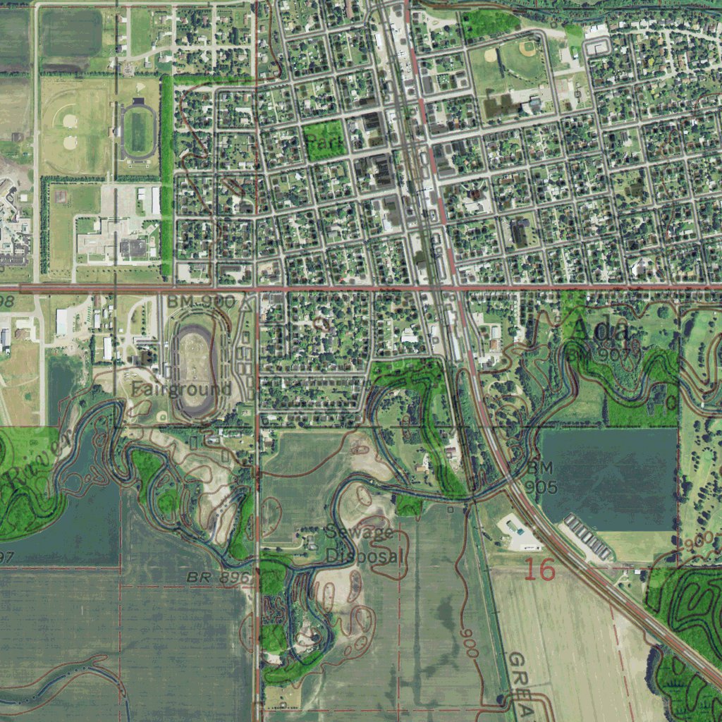 MN-ADA: GeoChange 1963-2013 Map by Western Michigan University | Avenza ...
