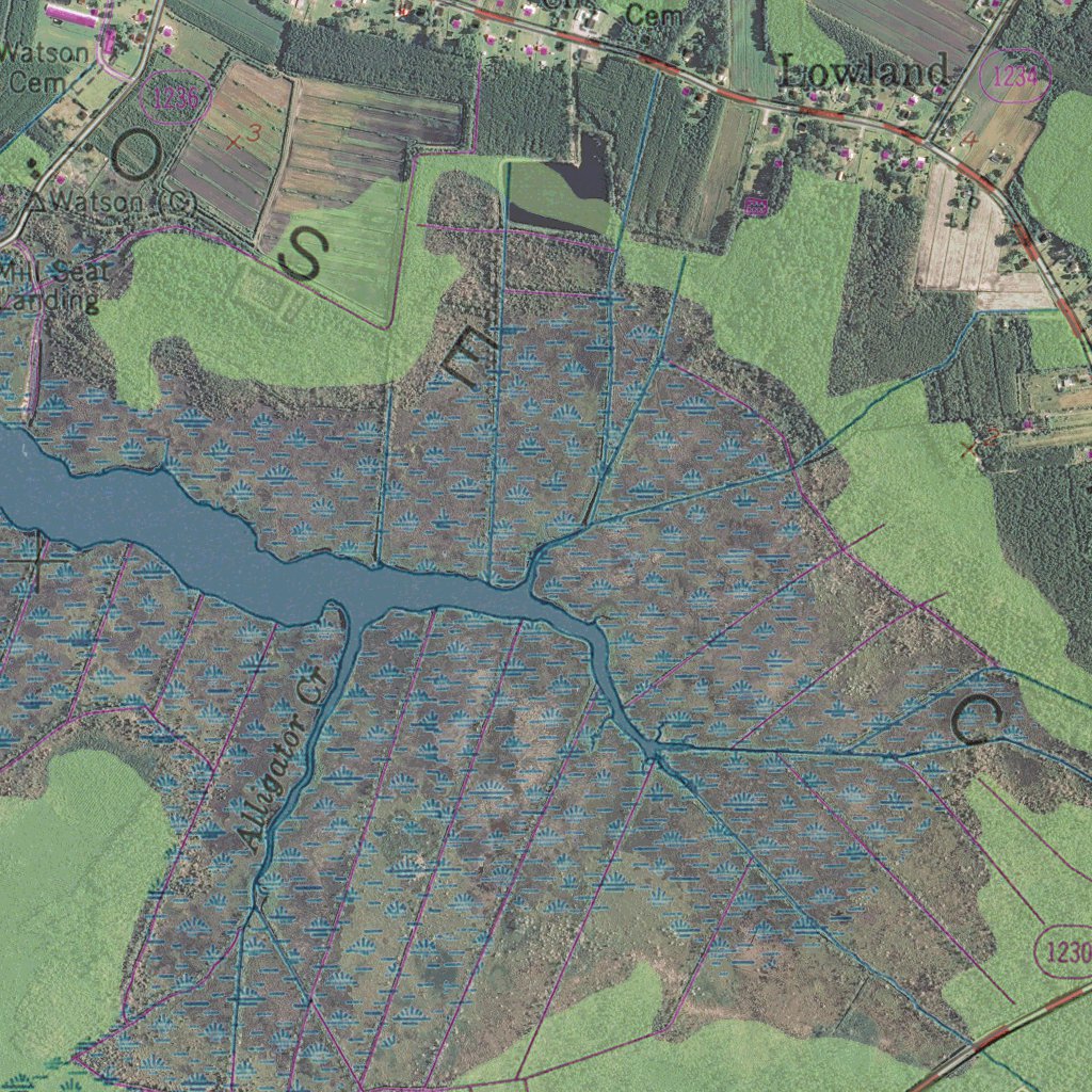 NC-LOWLAND: GeoChange 1948-2012 Map by Western Michigan University ...