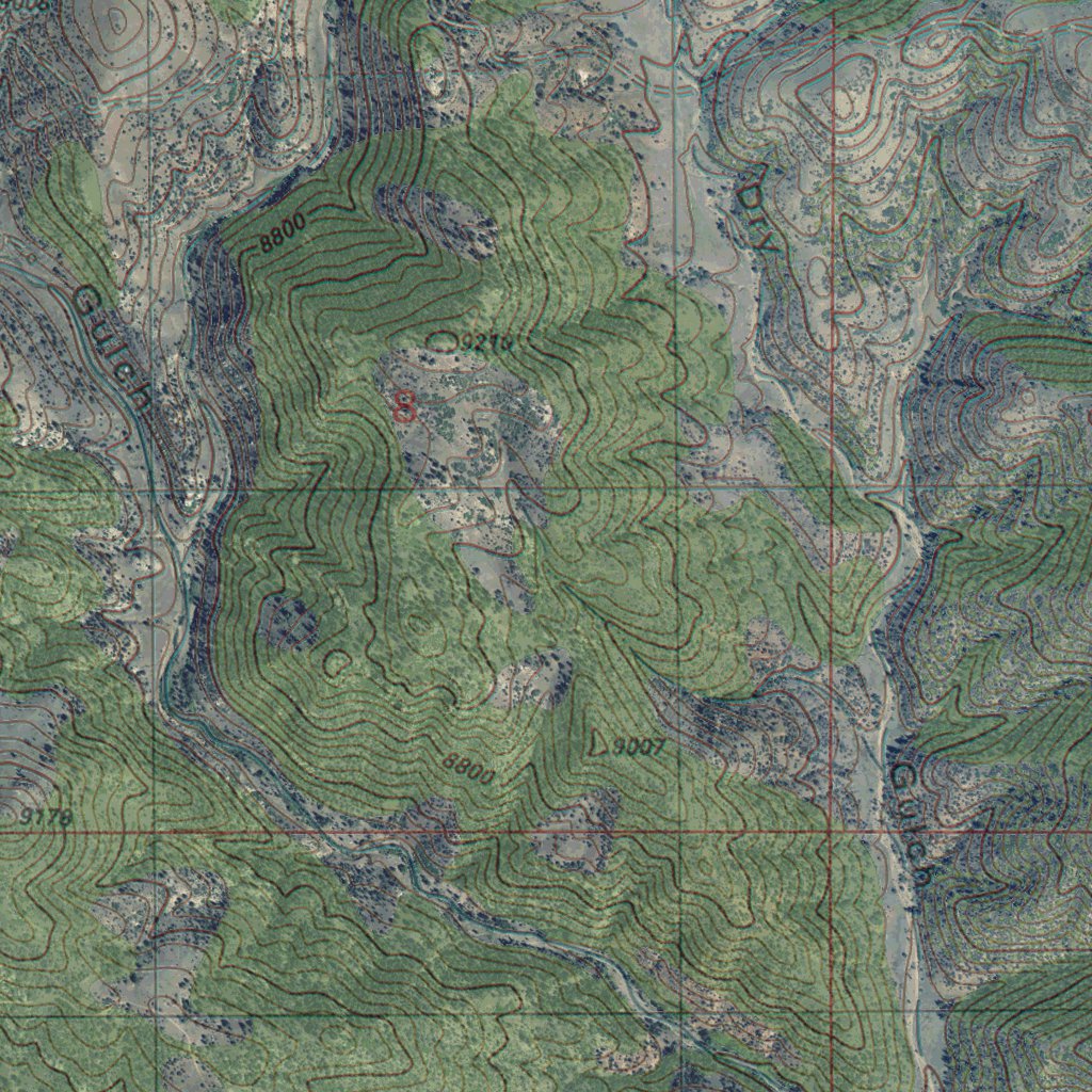 CO-WAUGH MOUNTAIN: GeoChange 1975-2011 Map by Western Michigan ...