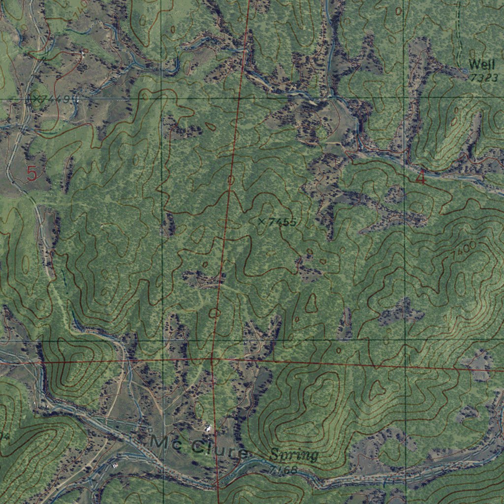 CO-IRON MOUNTAIN: GeoChange 1975-2011 Map by Western Michigan ...