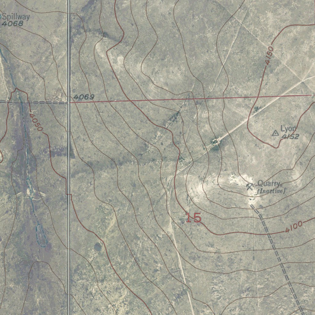 CO-BISHOP RANCH: GeoChange 1947-2011 Map by Western Michigan University ...