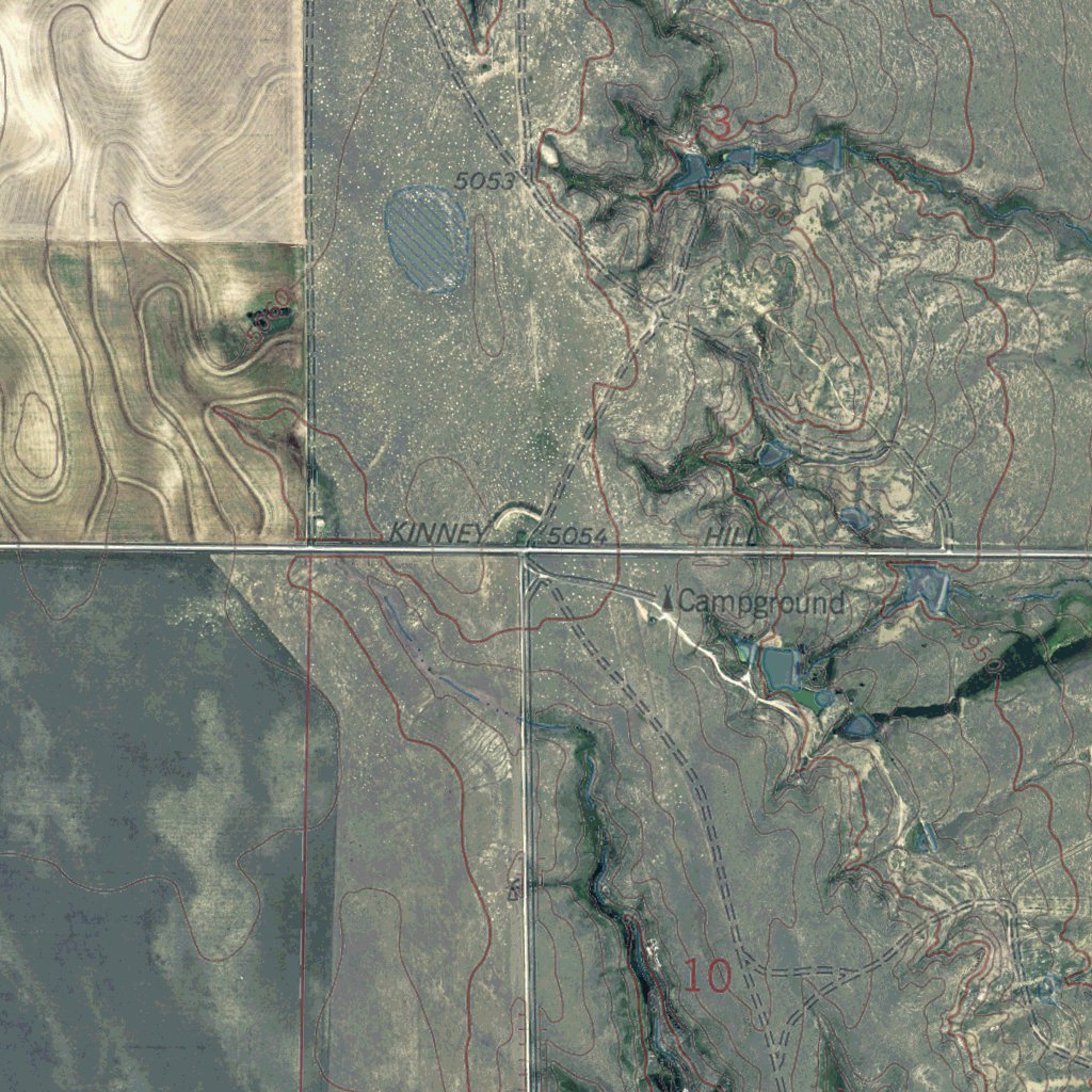 CO-KINNEY LAKE: GeoChange 1974-2011 Map by Western Michigan University ...