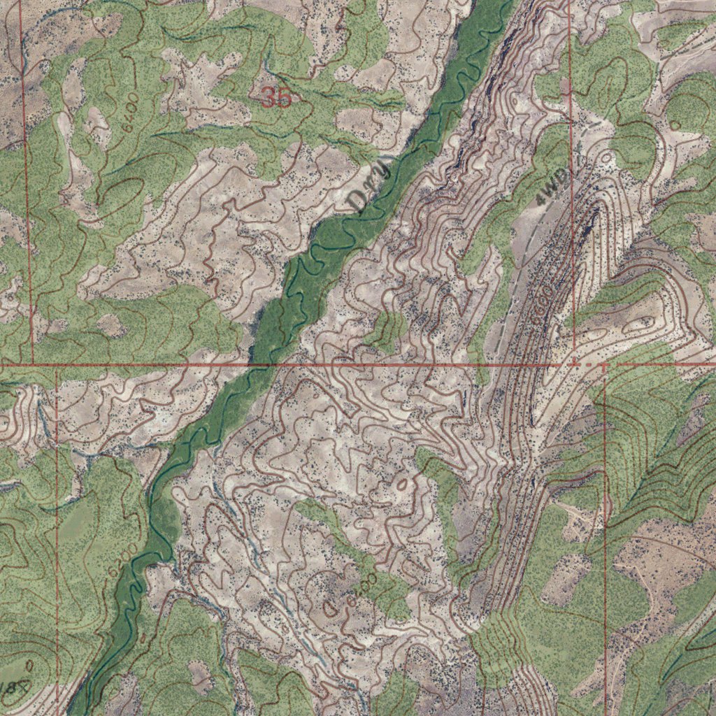 CO-DRY CREEK BASIN: GeoChange 1964-2011 Map by Western Michigan ...