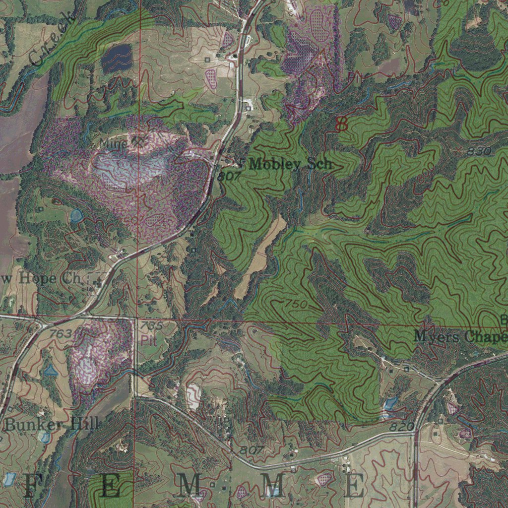MO-BURTON: GeoChange 1947-2012 Map by Western Michigan University ...