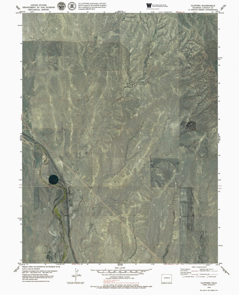 CO-CLIFFORD: GeoChange 1973-2011 Map by Western Michigan University ...