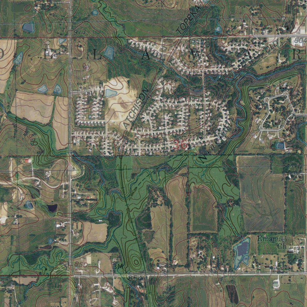 KS-BASEHOR: GeoChange 1982-2012 Map by Western Michigan University ...