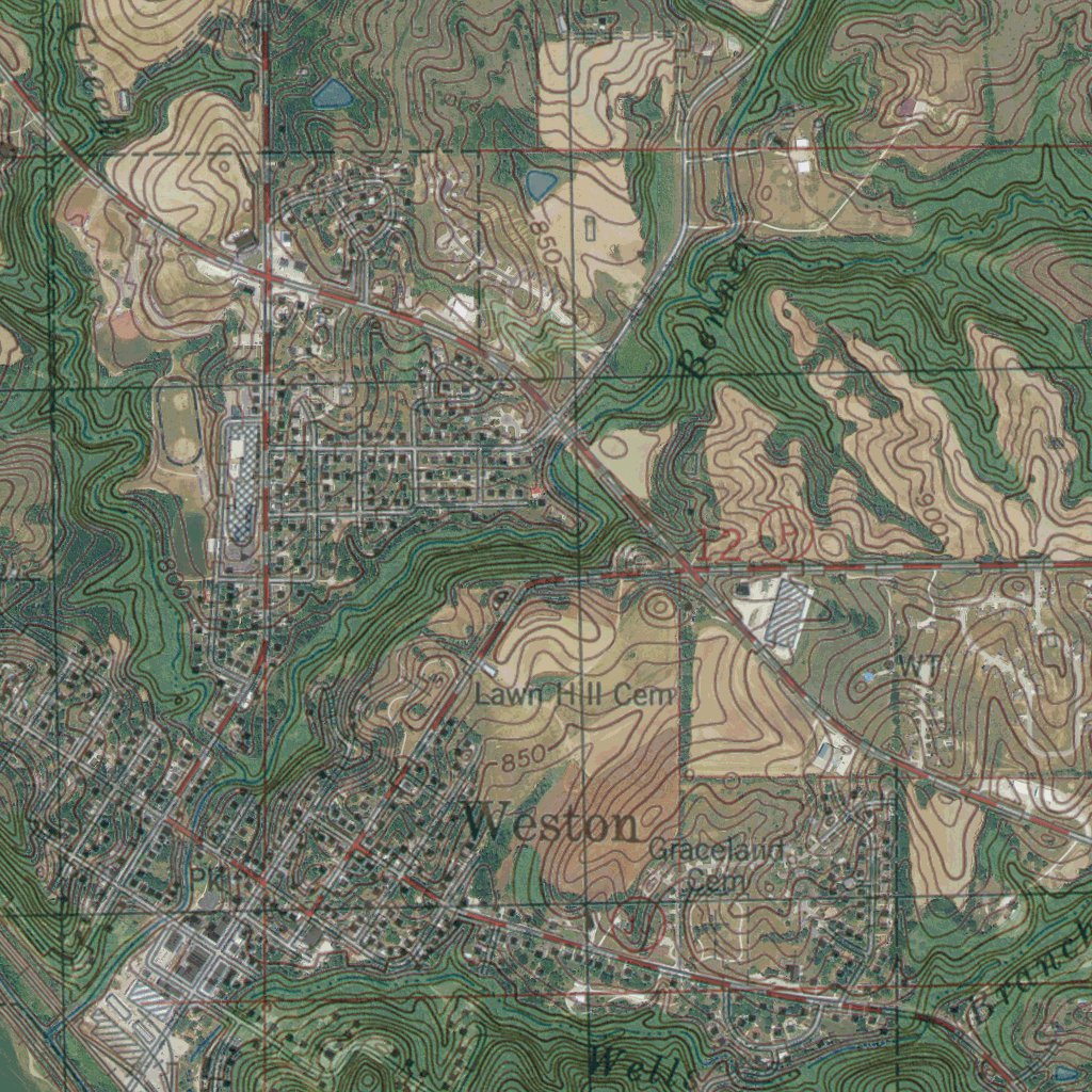 MO-KS-WESTON: GeoChange 1982-2012 Map by Western Michigan University ...