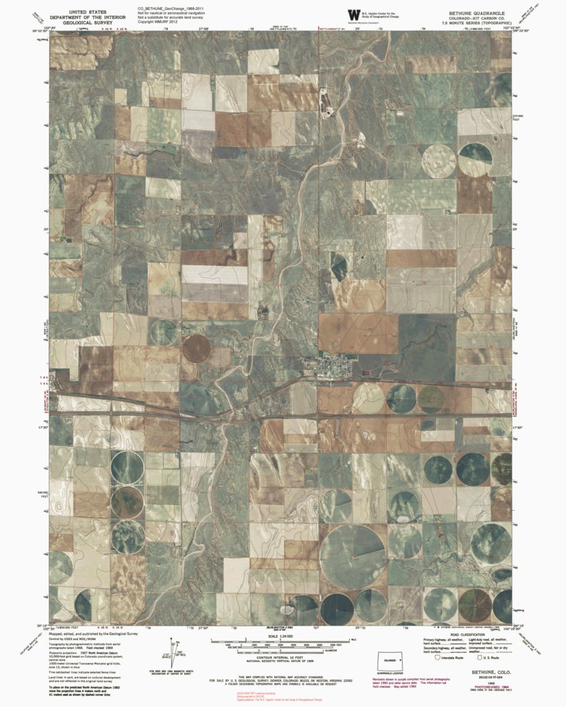 CO-BETHUNE: GeoChange 1968-2011 Map by Western Michigan University ...