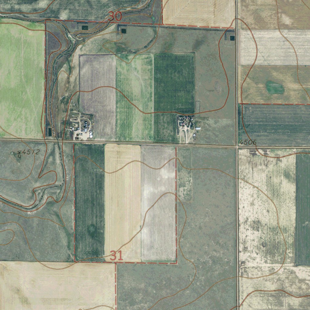 CO-ELBA NE: GeoChange 1973-2011 Map by Western Michigan University ...