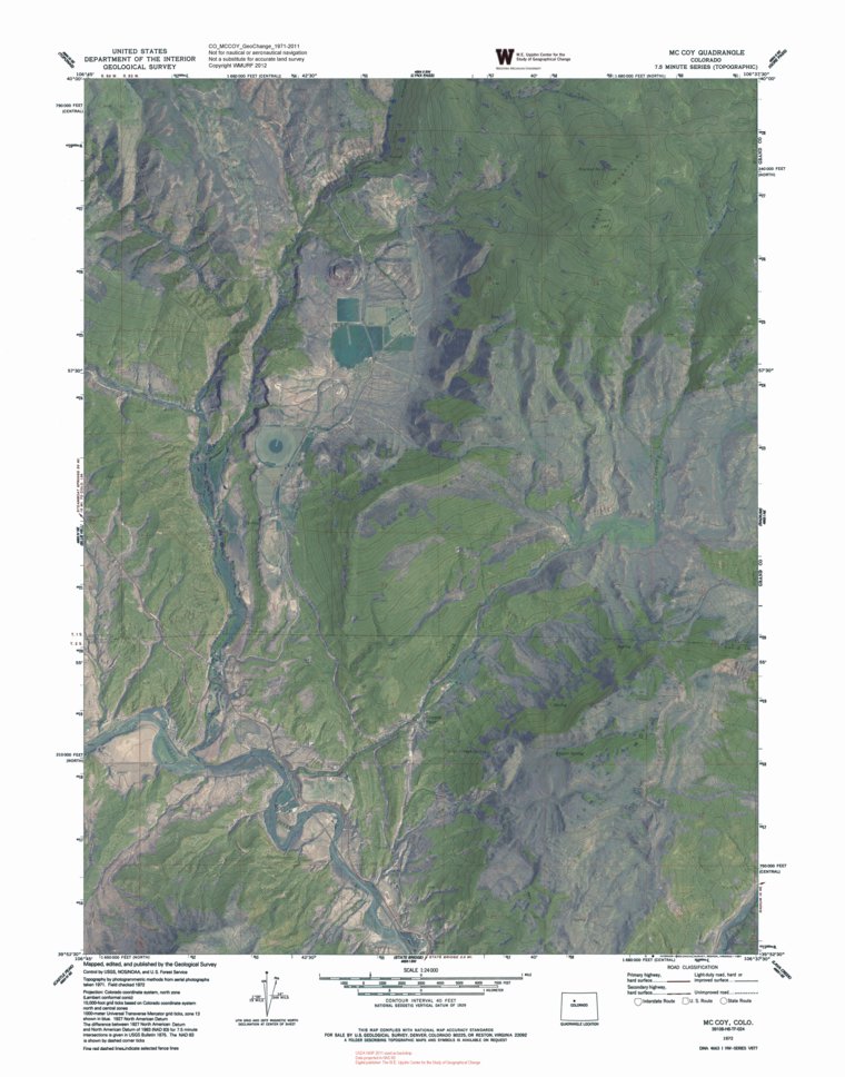 CO-MCCOY: GeoChange 1971-2011 Map by Western Michigan University ...