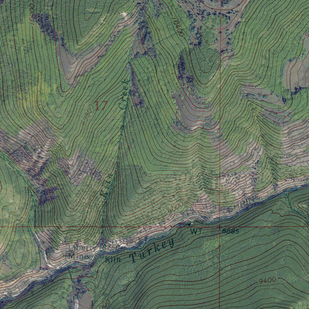CO-RED CLIFF: GeoChange 1969-2011 Map by Western Michigan University ...