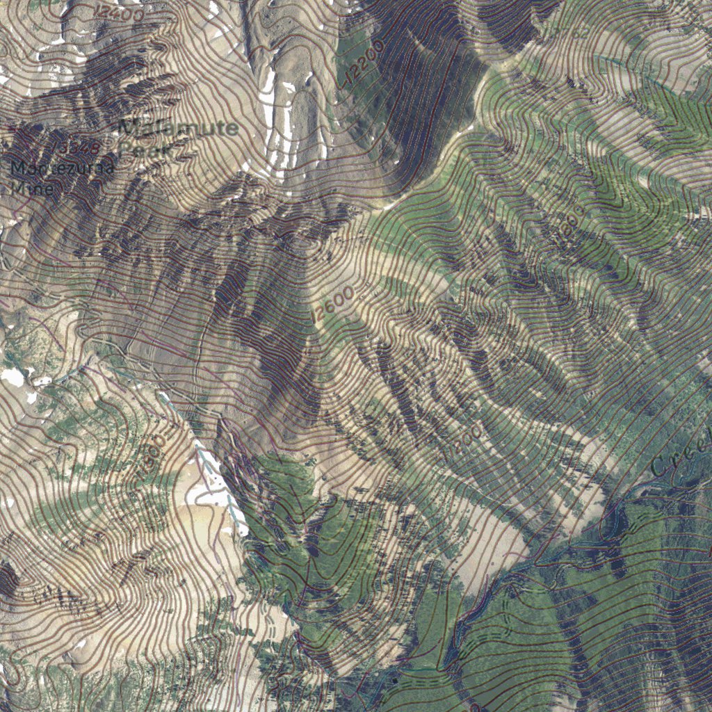 CO-HAYDEN PEAK: GeoChange 1958-2011 Map by Western Michigan University ...