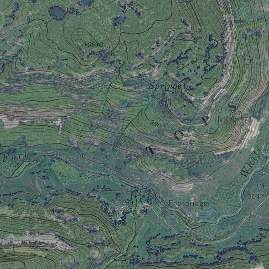 CO-DEEP LAKE: GeoChange 1973-2011 Map by Western Michigan University ...