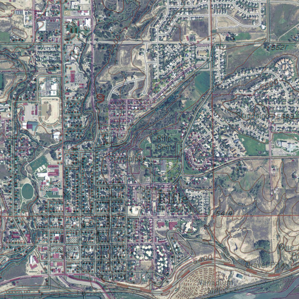 CO-RIFLE: GeoChange 1945-2011 Map by Western Michigan University ...