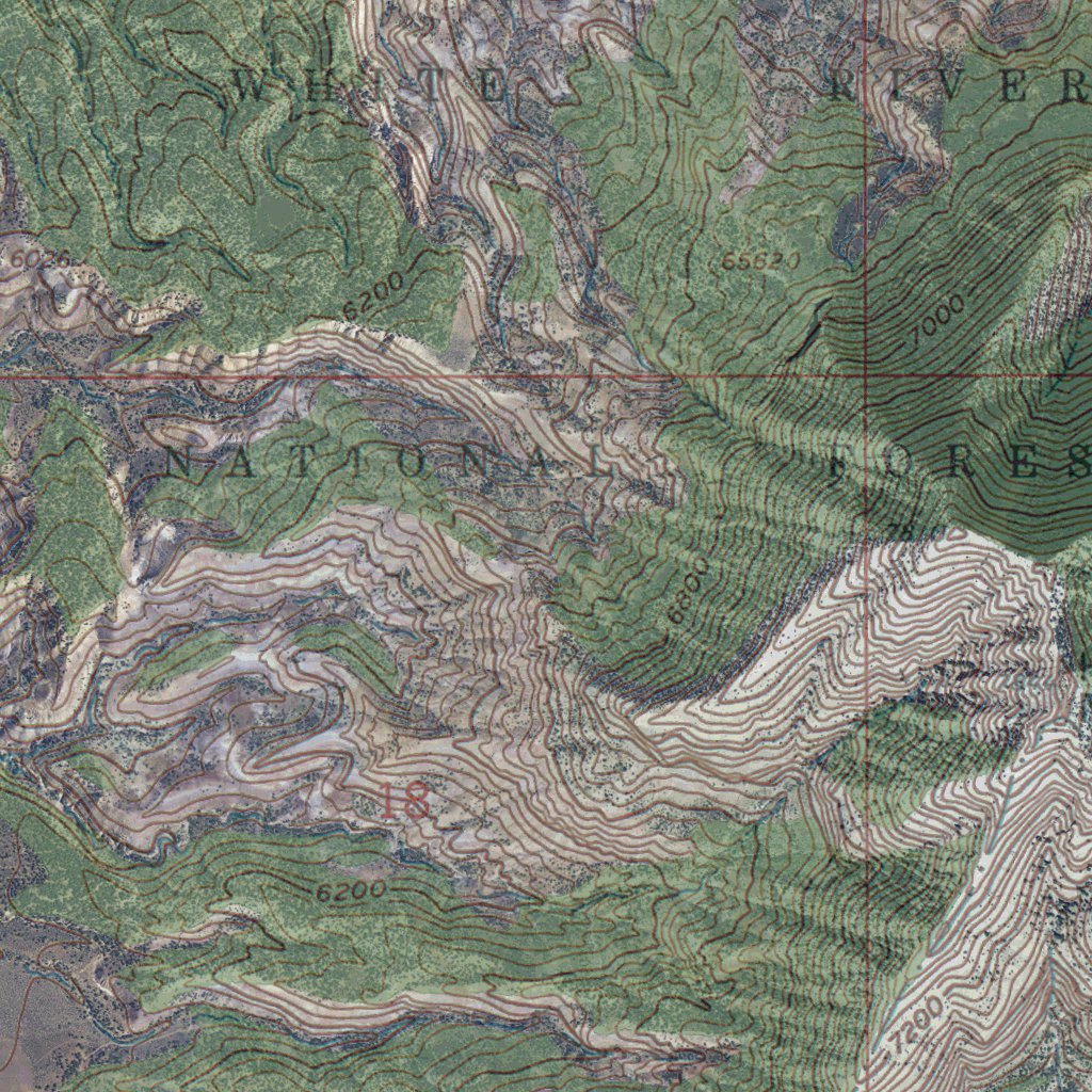 CO-DE BEQUE: GeoChange 1960-2011 Map by Western Michigan University ...