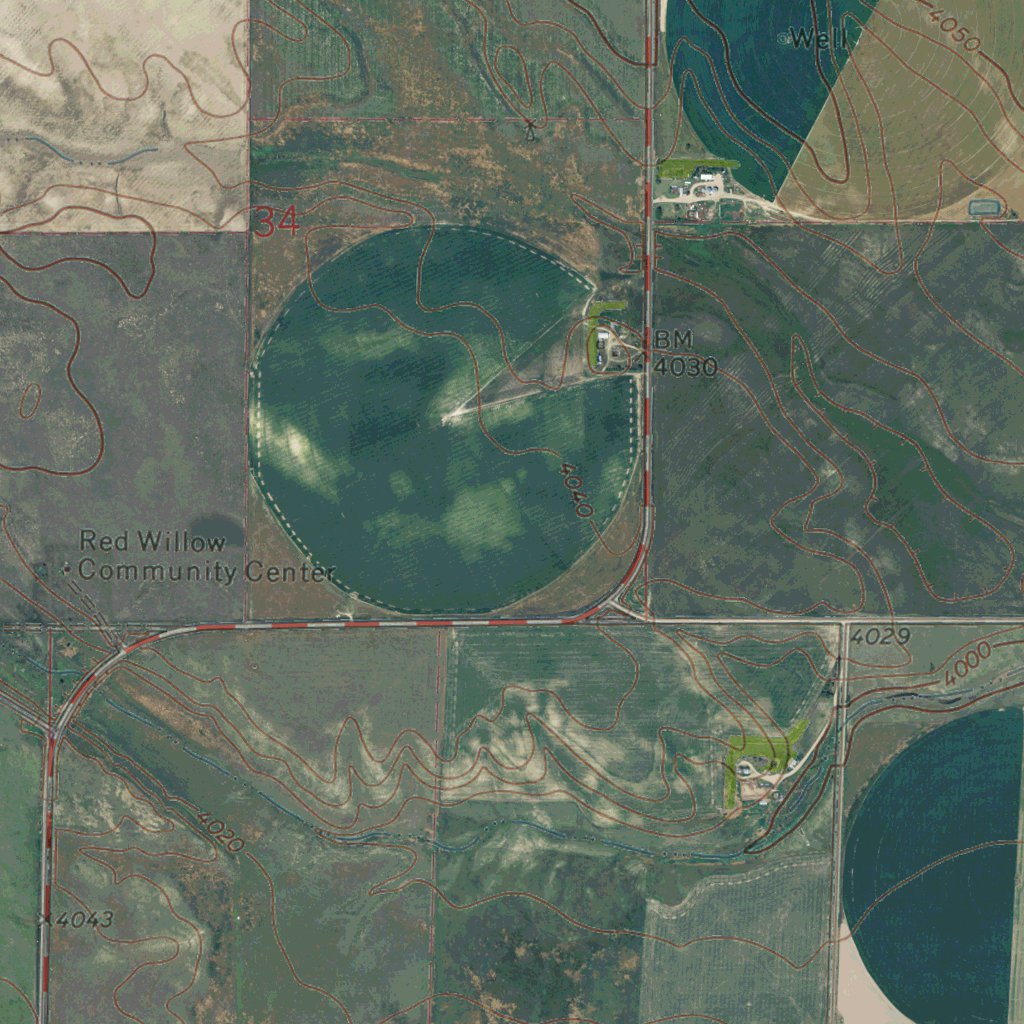 CO-CLARKVILLE SW: GeoChange 1971-2011 Map by Western Michigan ...