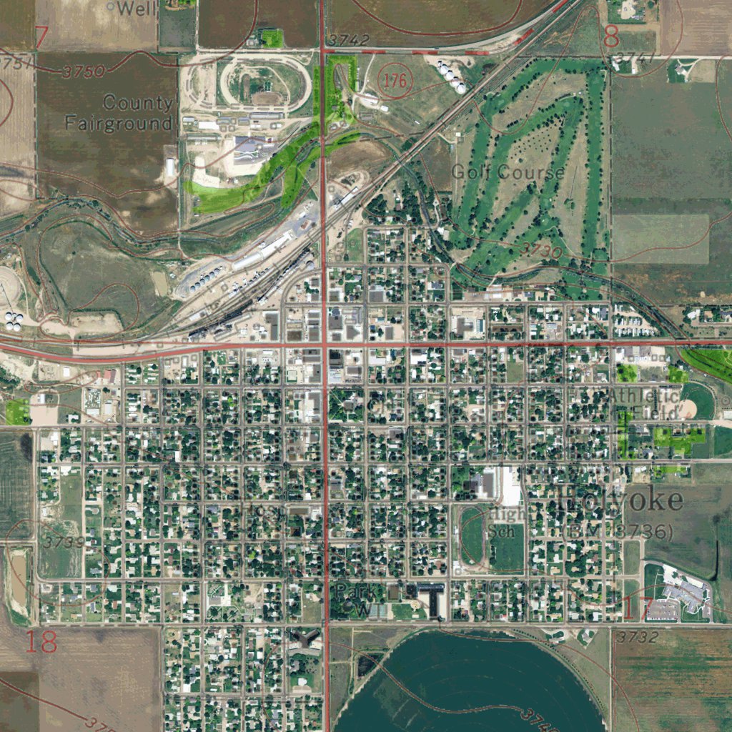 CO-HOLYOKE: GeoChange 1970-2011 Map by Western Michigan University ...