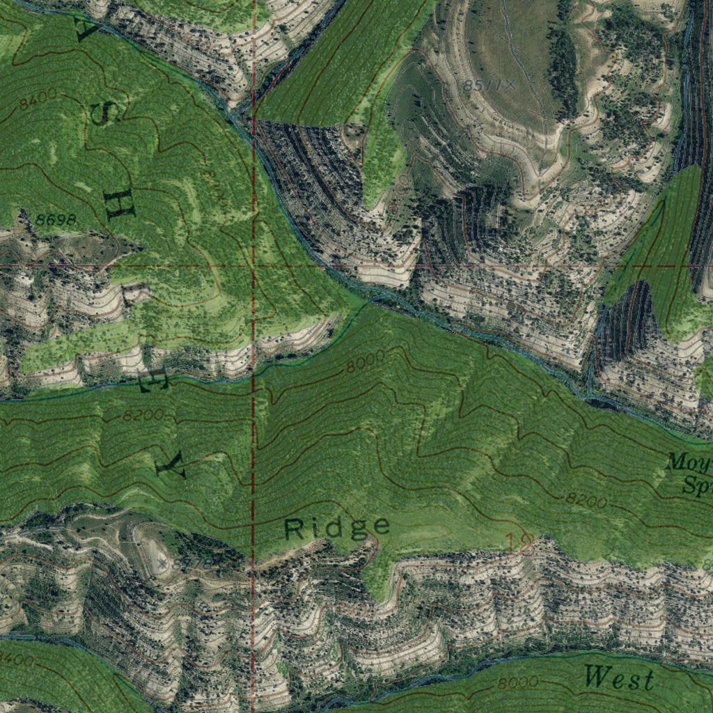 UT-FLAT RIDGE: GeoChange 1965-2011 Map by Western Michigan University ...