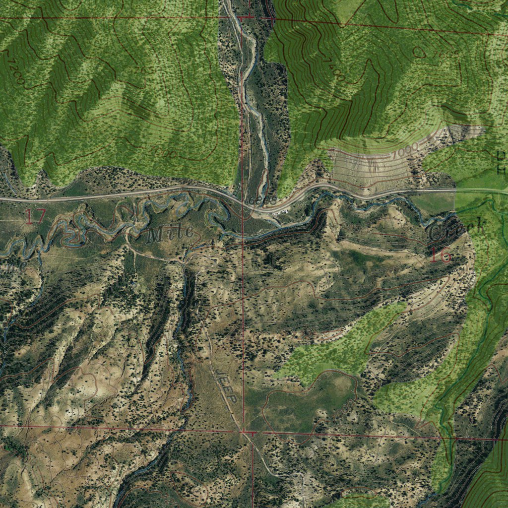 UT-WOOD CANYON: GeoChange 1965-2011 Map by Western Michigan University ...