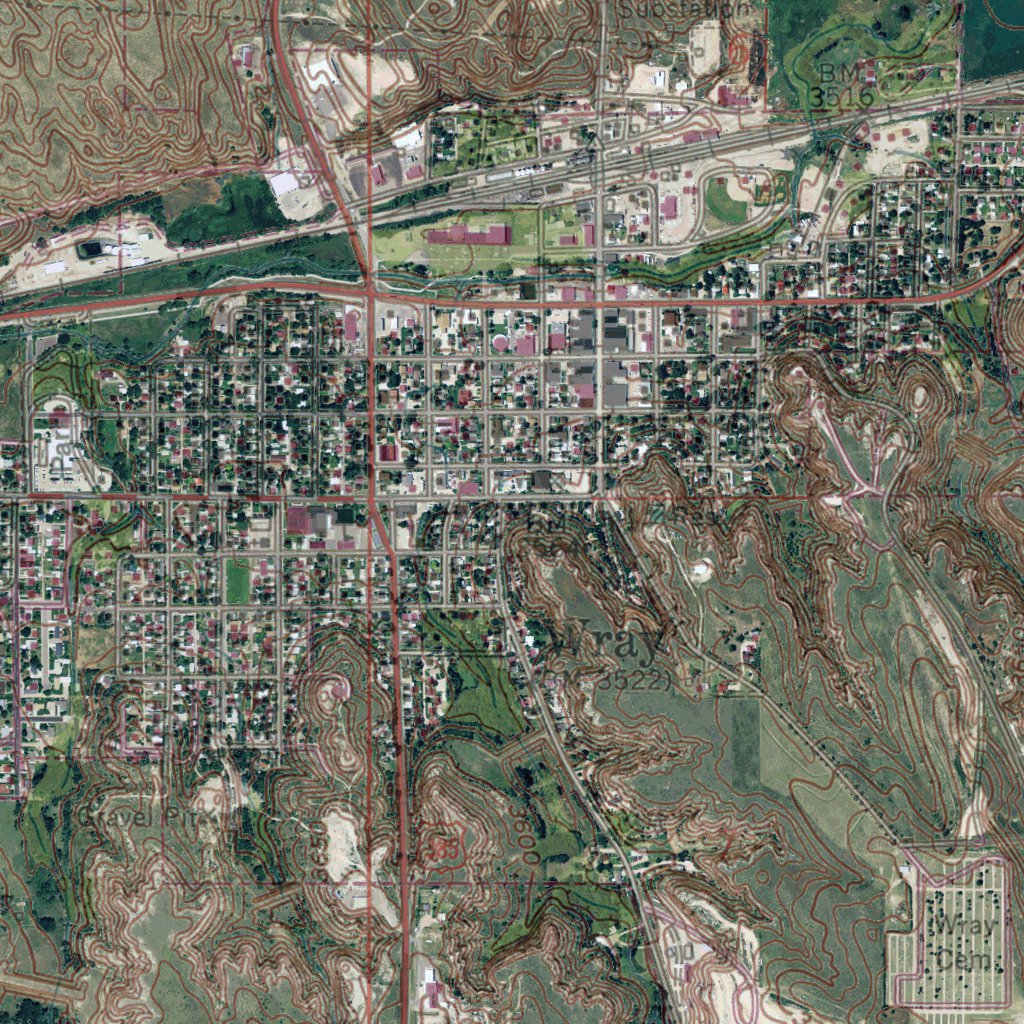 CO-WRAY: GeoChange 1959-2011 Map by Western Michigan University ...