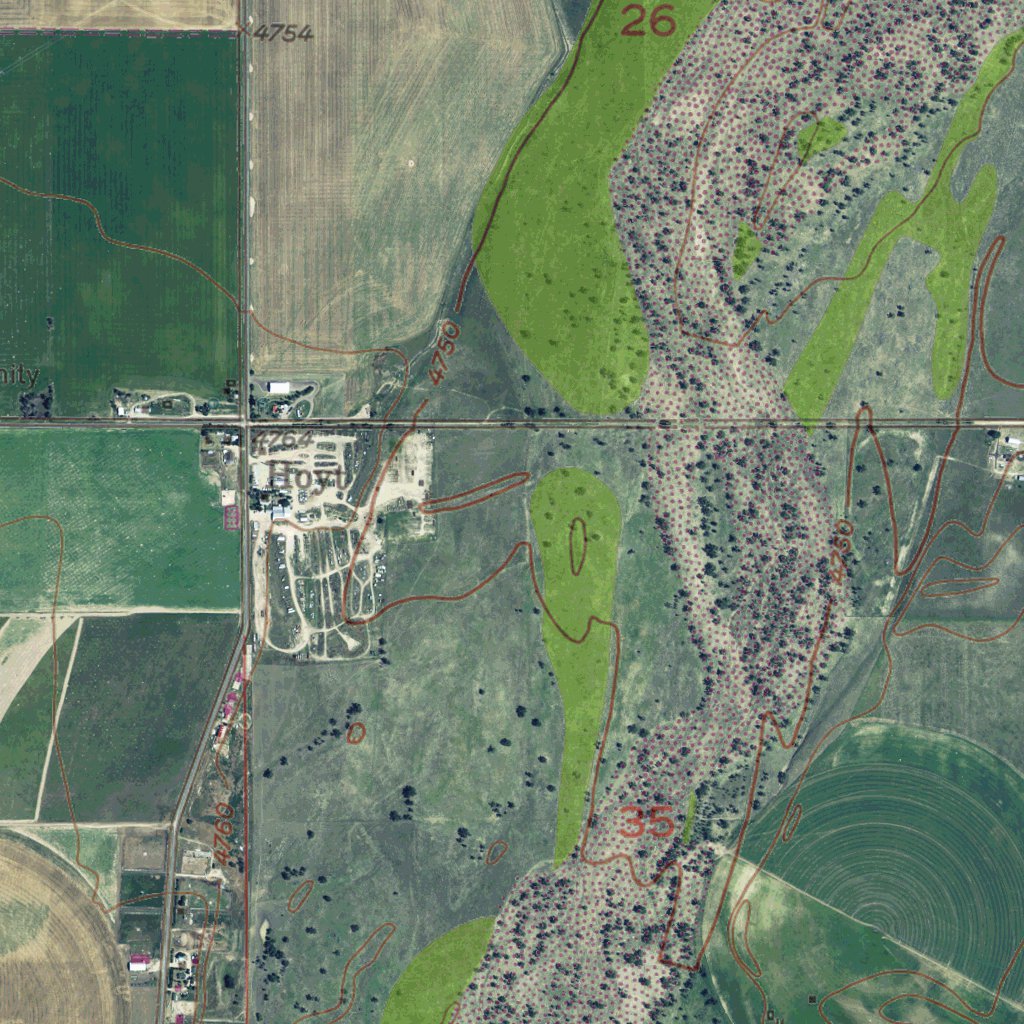 CO-HOYT: GeoChange 1948-2011 Map by Western Michigan University ...