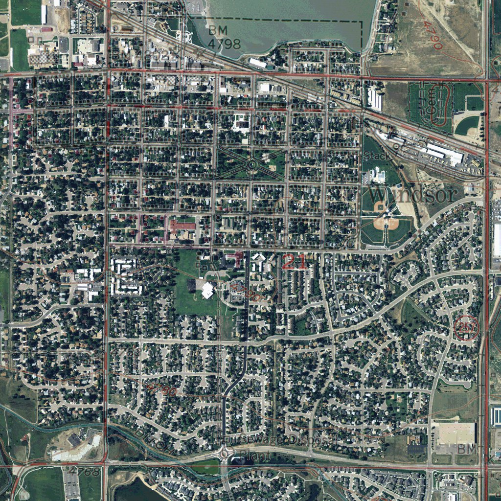 CO-WINDSOR: GeoChange 1948-2011 Map by Western Michigan University ...