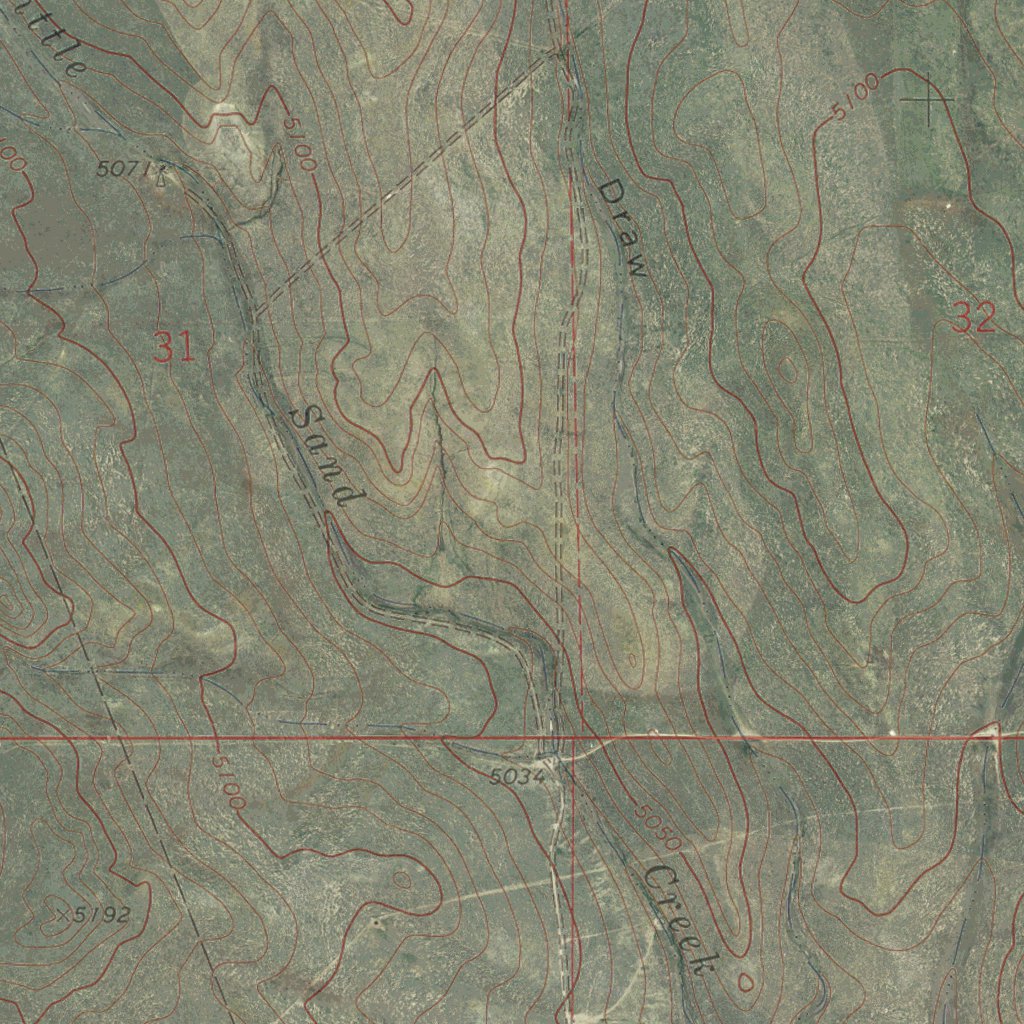 CO-BAKER DRAW: GeoChange 1971-2011 Map by Western Michigan University ...