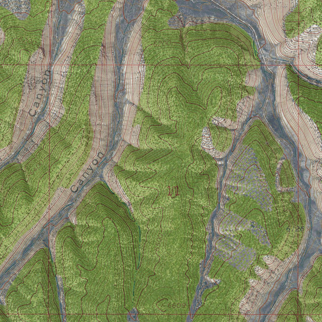 CO-ROUGH GULCH: GeoChange 1964-2011 Map by Western Michigan University ...
