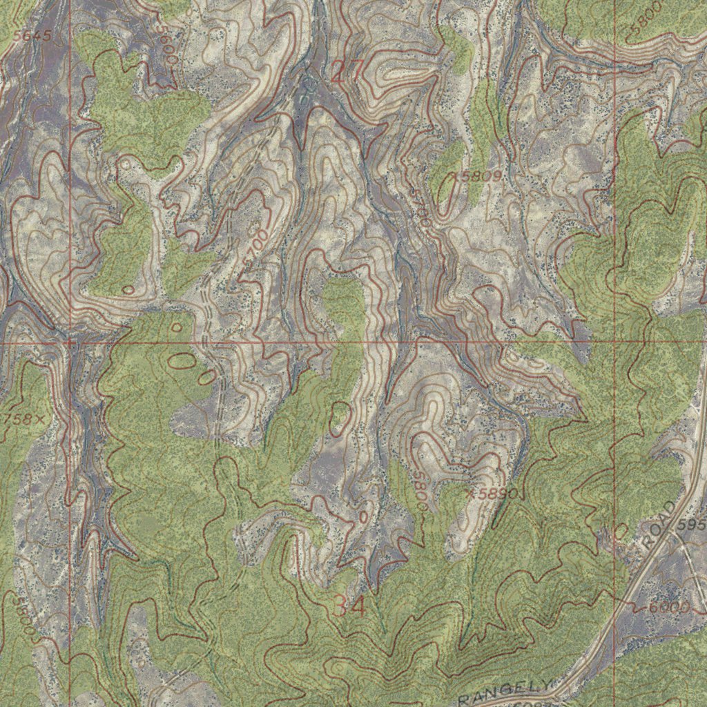 CO-RANGELY: GeoChange 1962-2011 Map by Western Michigan University ...