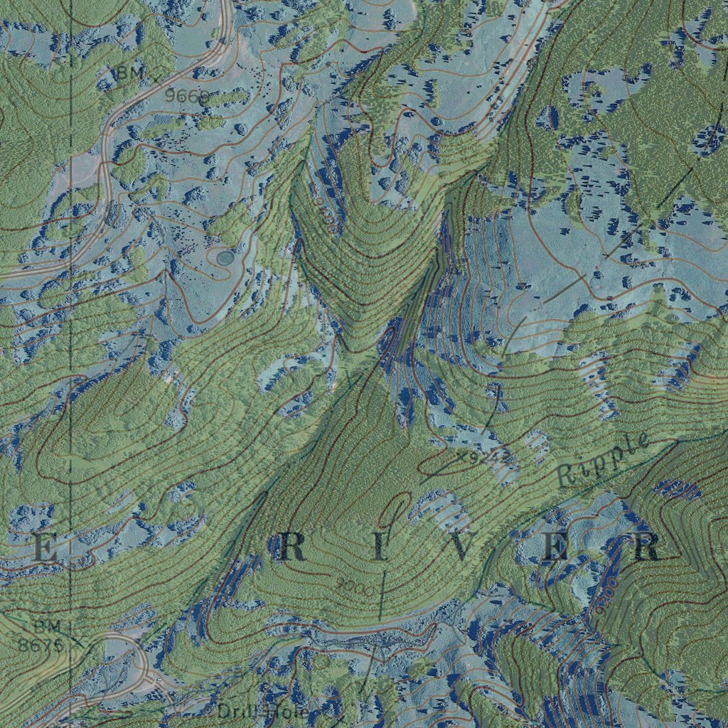 CO-RIPPLE CREEK: GeoChange 1964-2009 Map by Western Michigan University ...