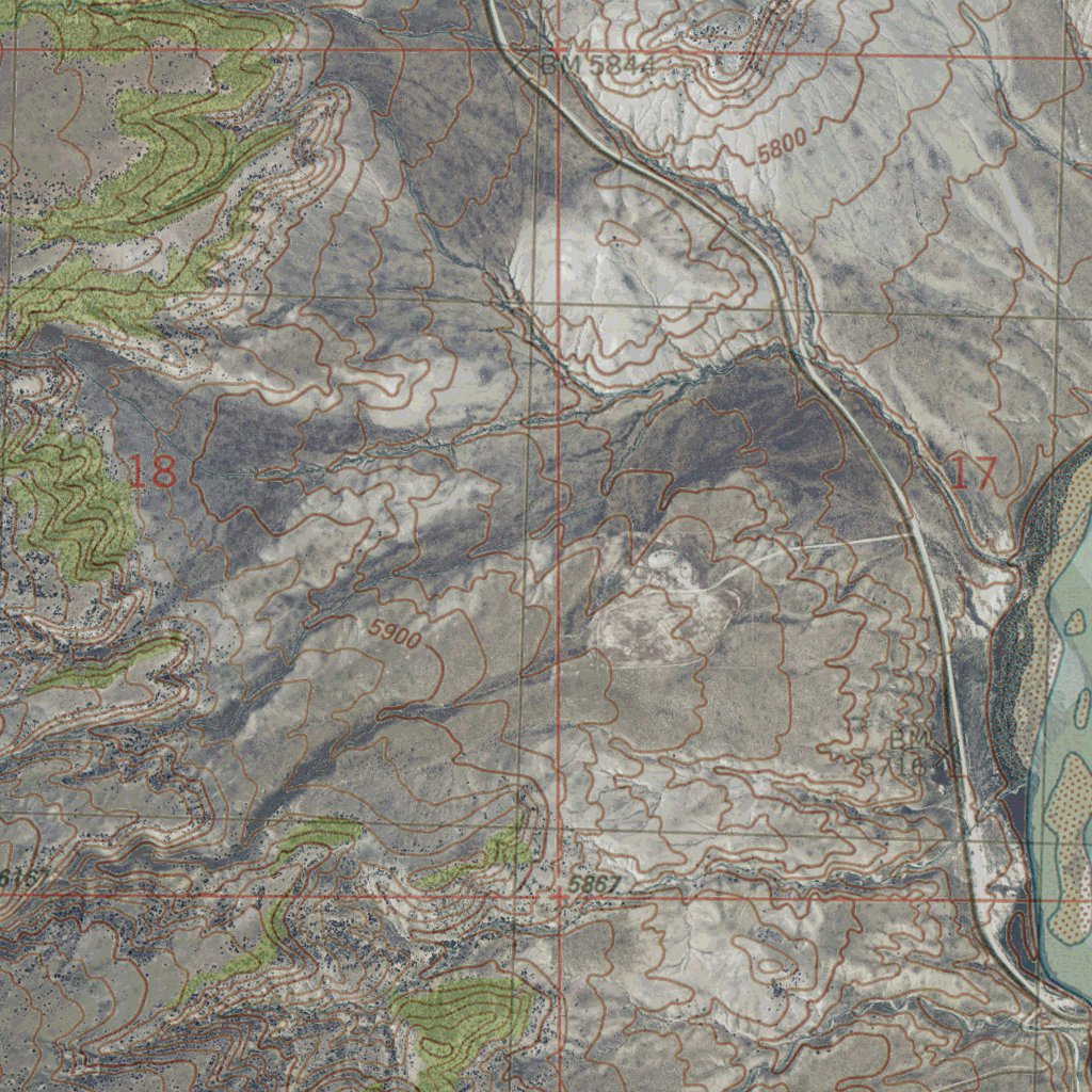 CO-LONE MOUNTAIN: GeoChange 1981-2011 Map by Western Michigan ...