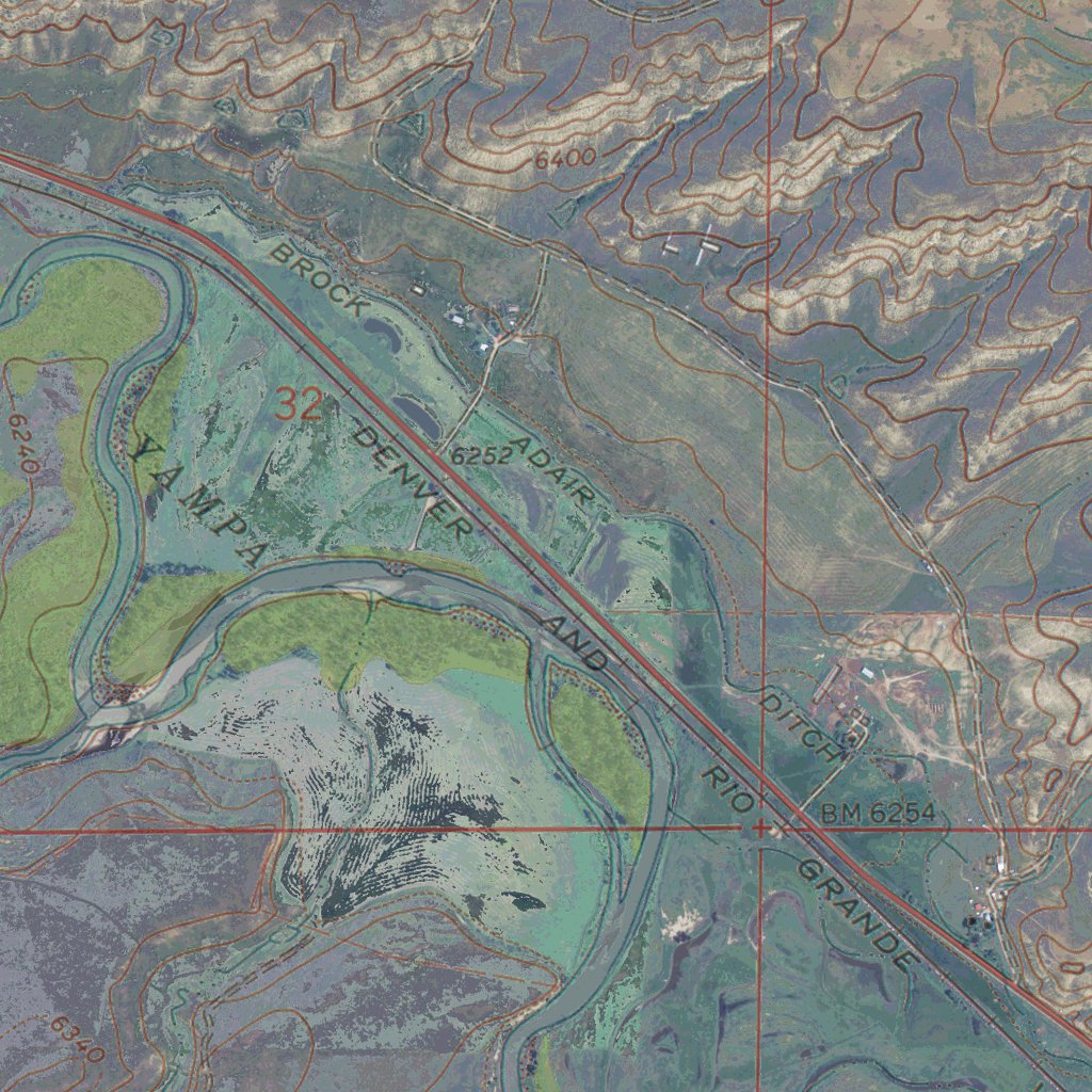 CO-RALPH WHITE LAKE: GeoChange 1970-2011 Map by Western Michigan ...