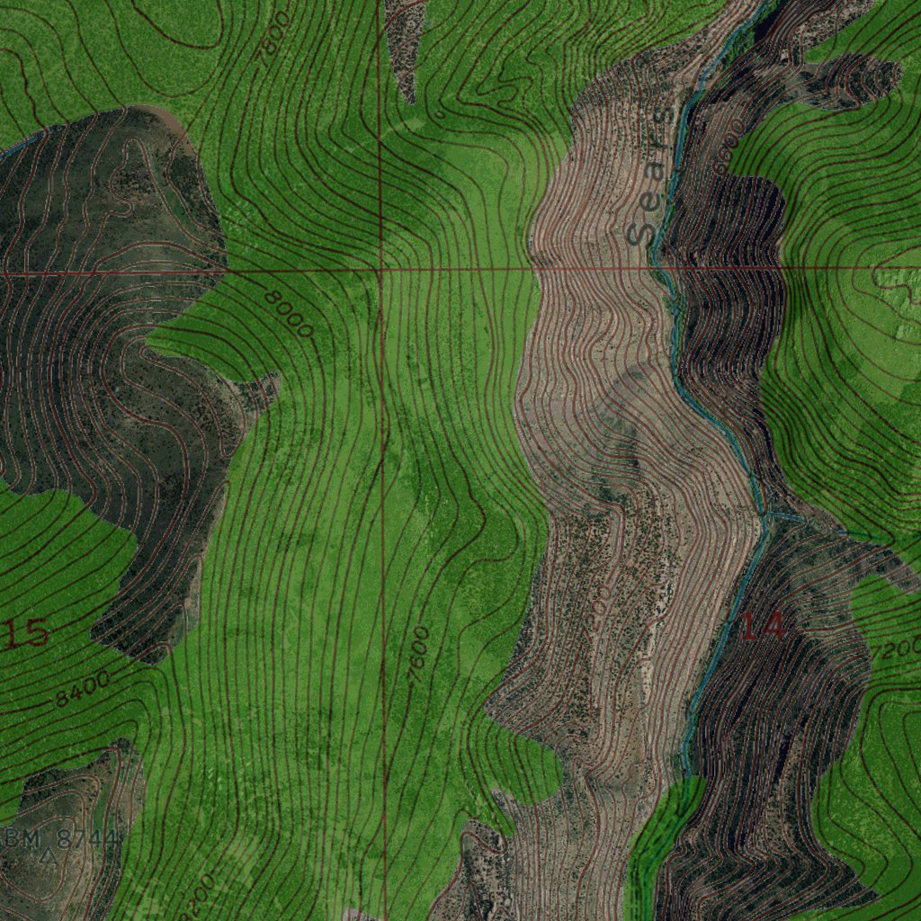 UT-WARREN DRAW: GeoChange 1950-2011 Map by Western Michigan University ...