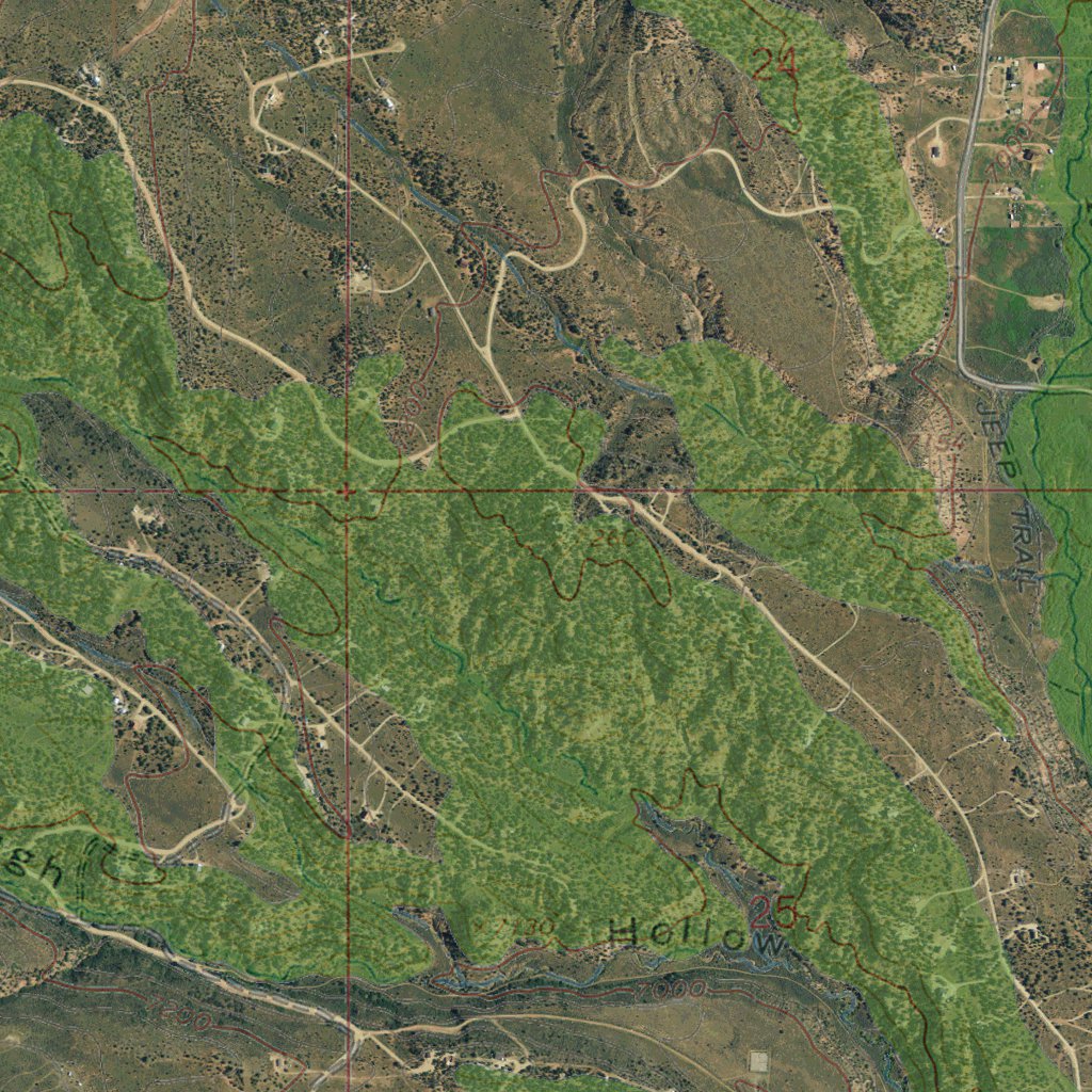 UT-TABBY MOUNTAIN: GeoChange 1958-2011 Map by Western Michigan ...