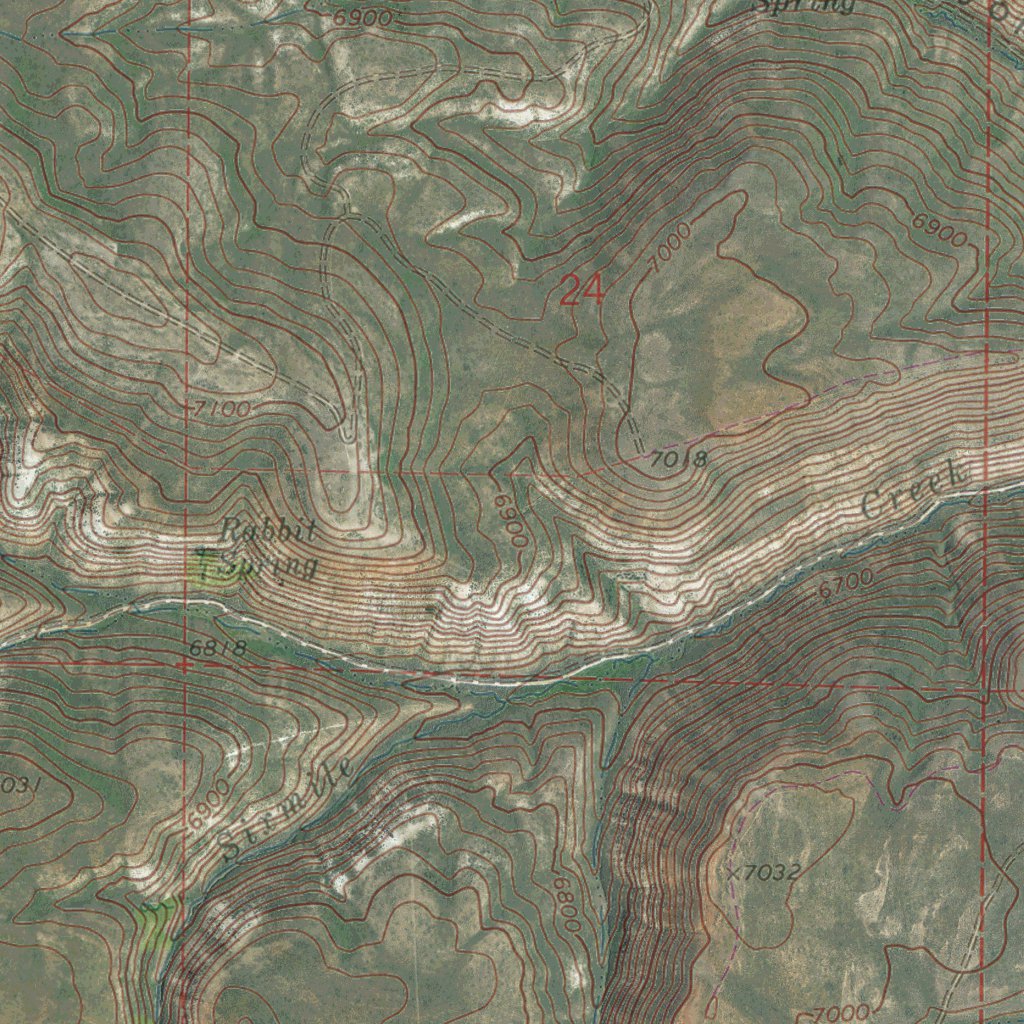 UT-SAGE CREEK: GeoChange 1968-2011 Map by Western Michigan University ...