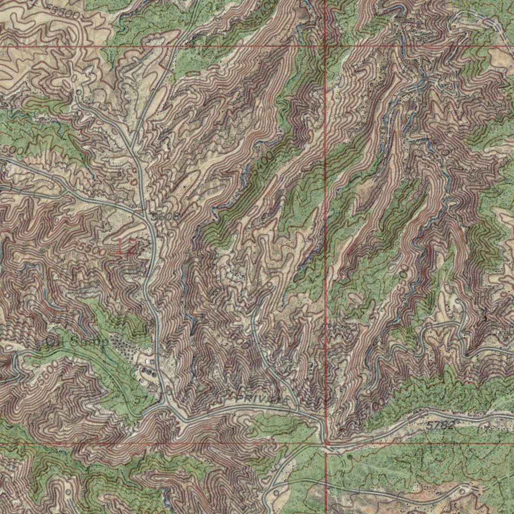 UT-RED WASH: GeoChange 1965-2011 Map by Western Michigan University ...