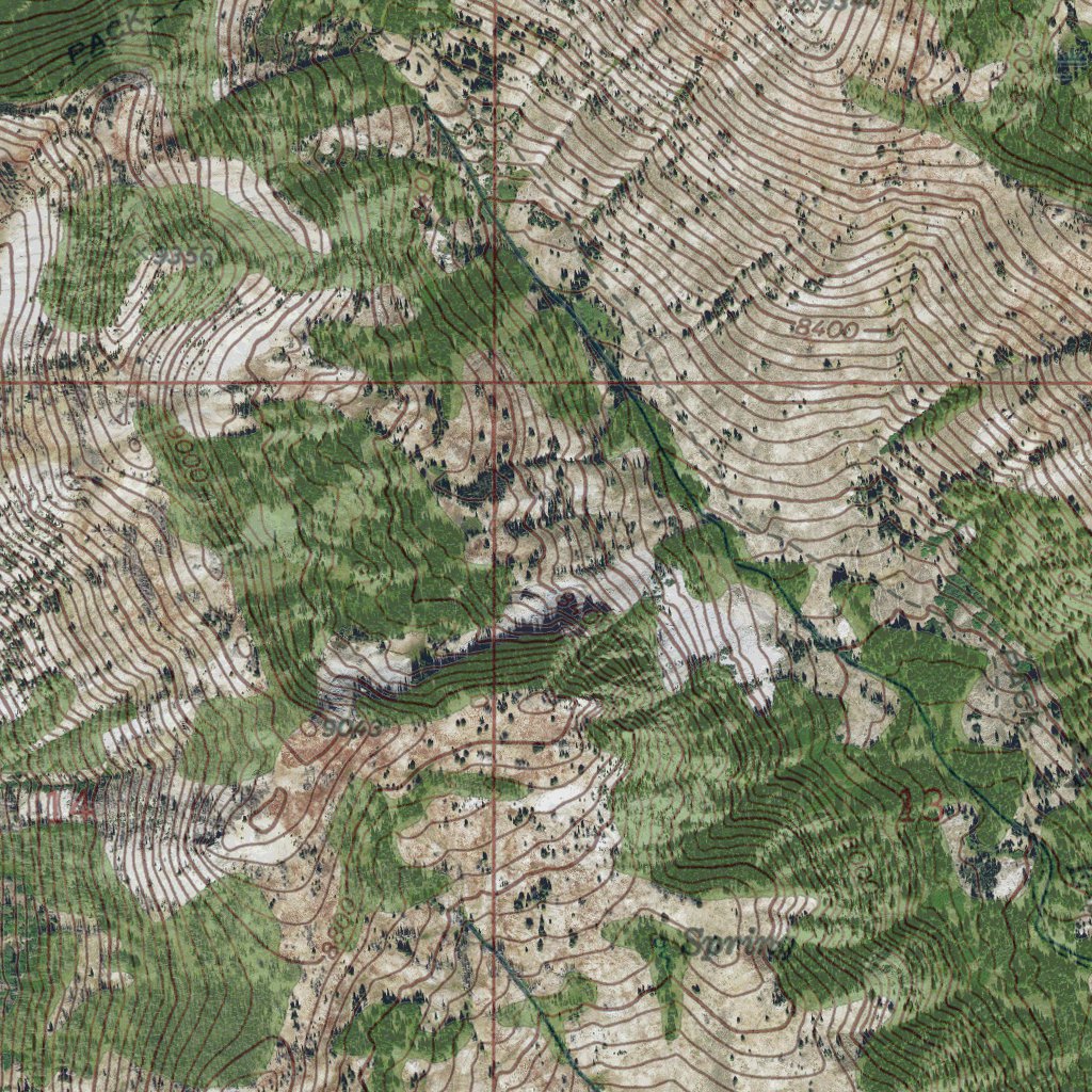 ID-NEWMAN PEAK: GeoChange 1968-2013 Map by Western Michigan University ...