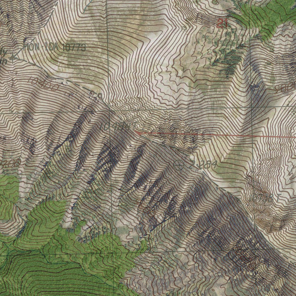 MT-ID-MORRISON LAKE: GeoChange 1981-2013 Map by Western Michigan ...