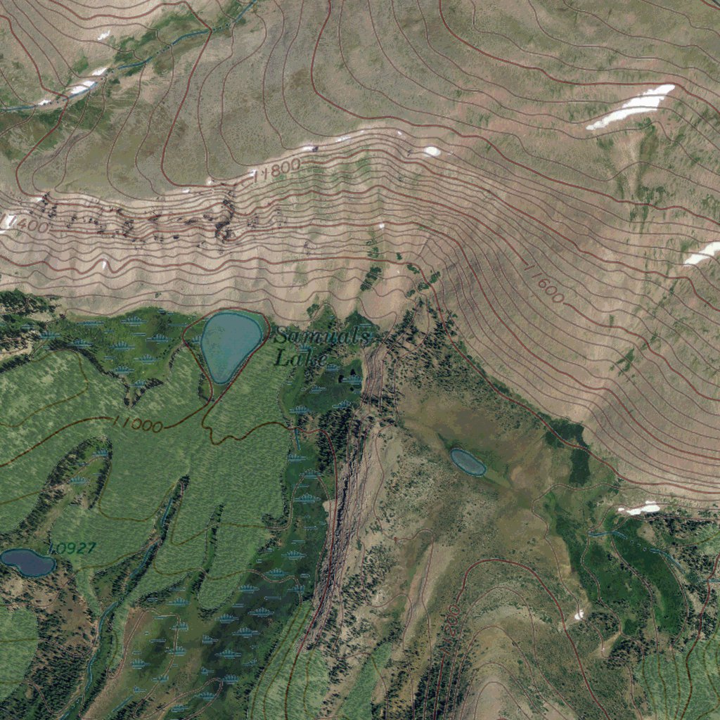 UT-FOX LAKE: GeoChange 1962-2011 Map by Western Michigan University ...