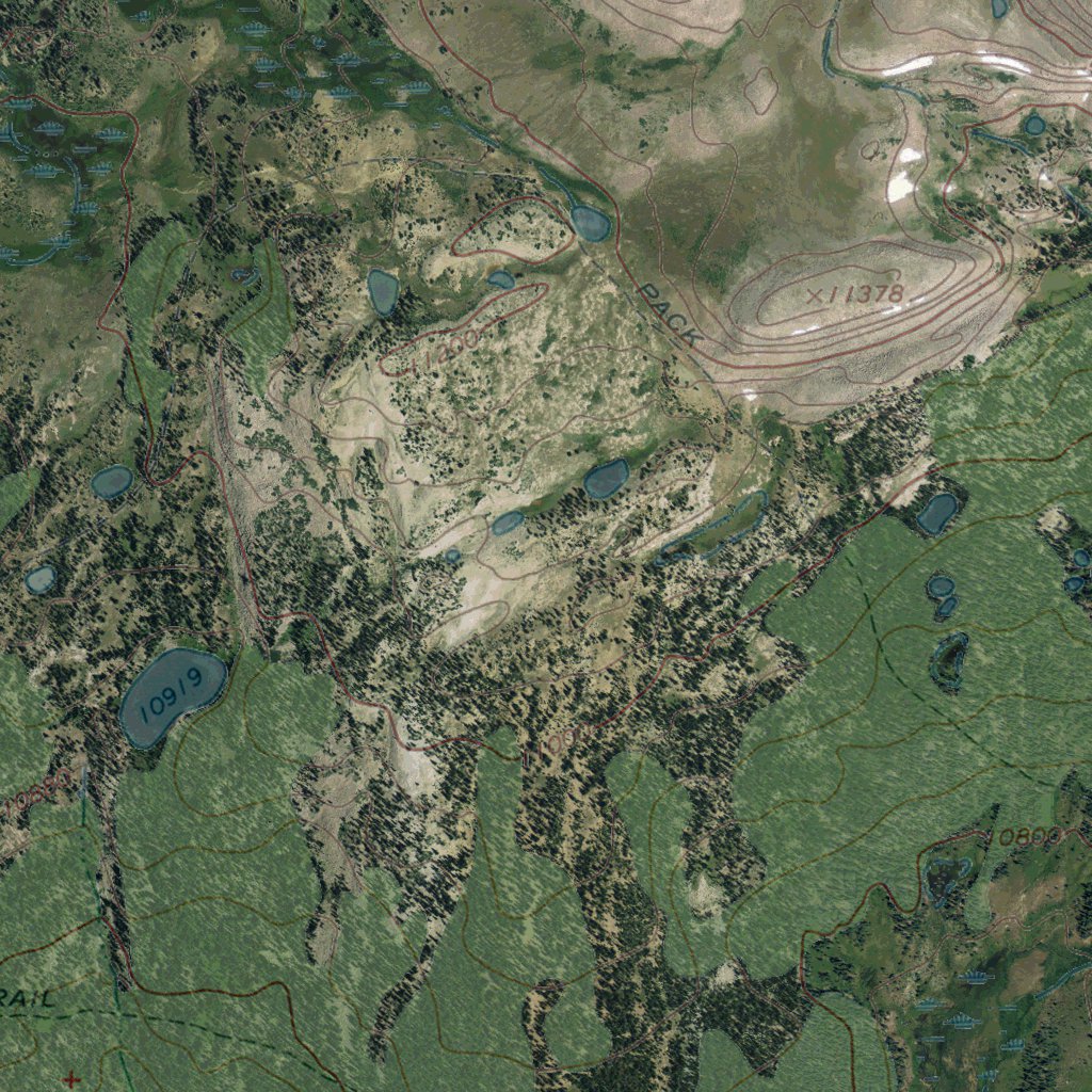 UT-FOX LAKE: GeoChange 1962-2011 Map by Western Michigan University ...