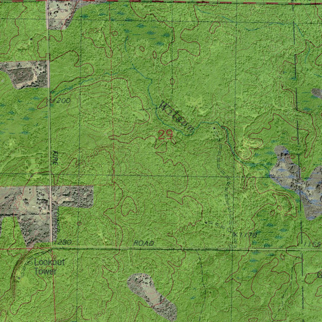 WI-BENNETT: GeoChange 1959-2010 Map by Western Michigan University ...
