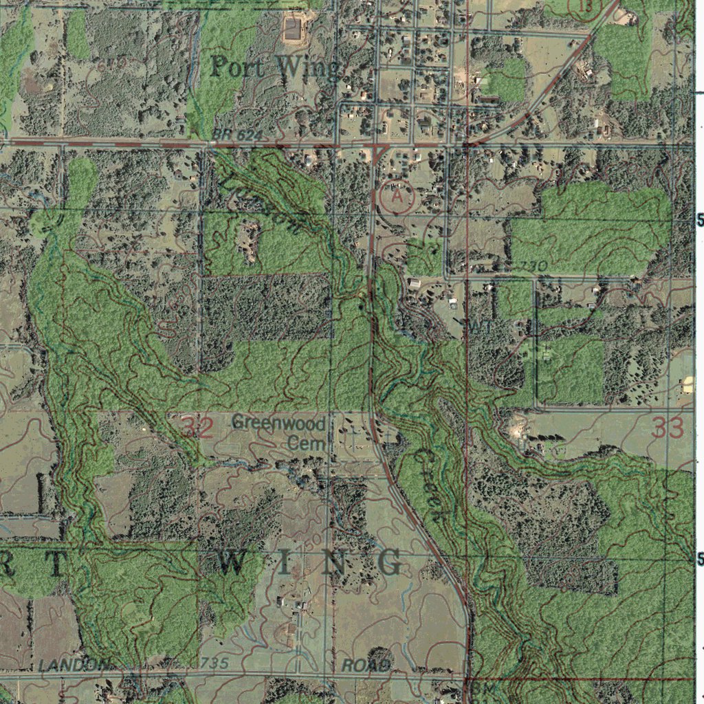 WI-PORT WING: GeoChange 1959-2010 Map by Western Michigan University ...