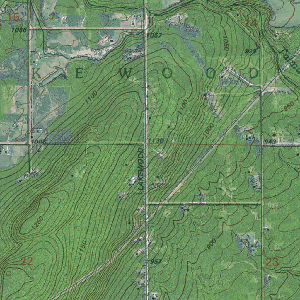 MN-FRENCH RIVER: GeoChange 1952-2010 Map by Western Michigan University ...