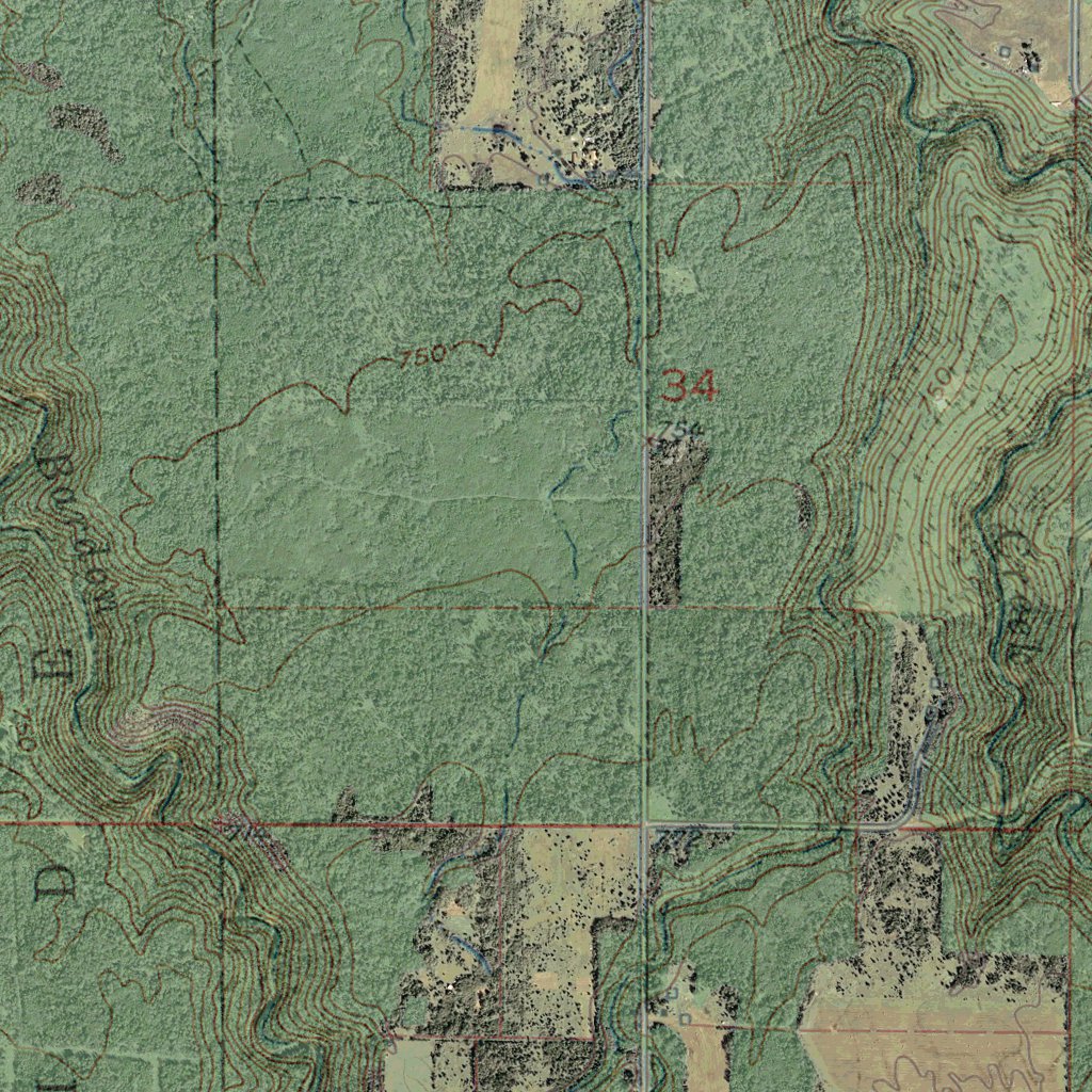 WI-CLOVERLAND: GeoChange 1952-2010 Map by Western Michigan University ...