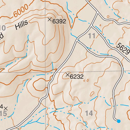 Lincoln National Forest Quadrangle: CARRIZOZO EAST Map by US Forest ...