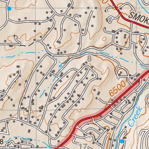 Lincoln National Forest Quadrangle: CAPITAN Map by US Forest Service R3 ...