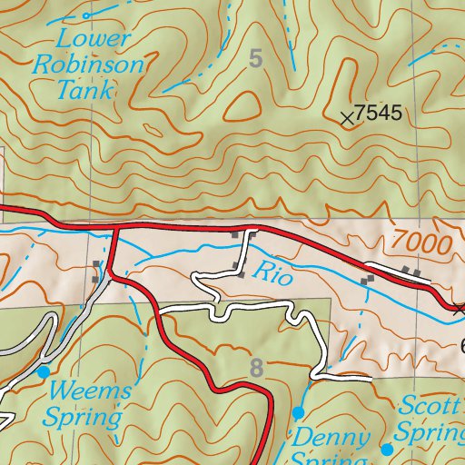 Lincoln National Forest Quadrangle: SACRAMENTO Map by US Forest Service ...