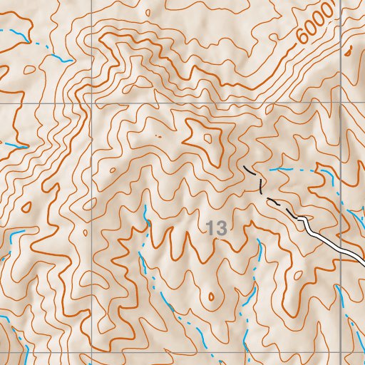 Lincoln National Forest Quadrangle: CULP CANYON Map by US Forest ...